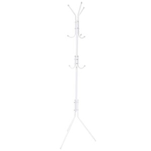 lukeo hanger standing tree coat clothes hat floor metal stainless jacket stand steel organizer garment hanging clothing