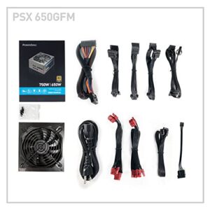 Micro Center AMD Ryzen 5 5600X Processor 6-core Bundle ASUS TUF Gaming B550-PLUS WiFi AM4 ATX Motherboard and PowerSpec 650W 80+ Gold Fully Modular PSU