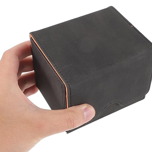 BESPORTBLE playing cards playing game cards holder desktop cards organizer playing card organizer leather holder for decks cards decks card supplies storage case Korean velvet pu card holder