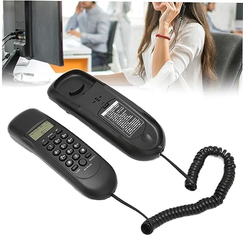 [Updated] VTC‑50 Business Telephone with Caller ID - Wall-Mounted Office Landline for Home or Office Use - Enhanced Digital Handheld with Caller ID Display