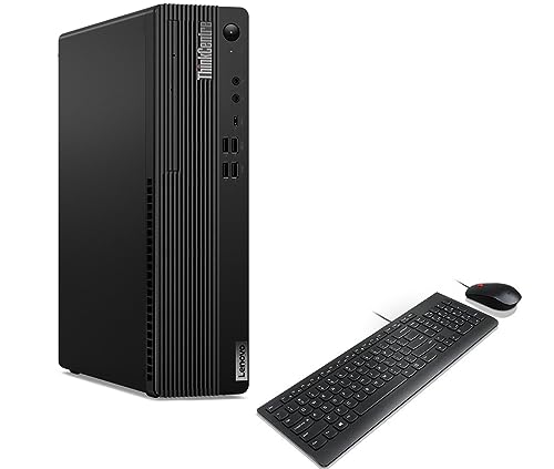 Lenovo ThinkCentre M75s Gen 2 SFF School & Business Mini Desktop (AMD Ryzen 5 PRO 4650G 6-Core, 16GB RAM, 256GB PCIe SSD + 2TB HDD (3.5), Win 11 Pro) with MS 365 Personal, Dockztorm Hub