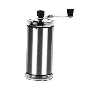 IEUDNS Manual Coffee Bean Grinder Ceramics Burr Adjustable Setting Coffee Lover Gift Hand Crank Coffee Mill Portable for Hiking Kitchen Espresso