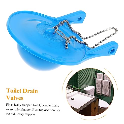 DOITOOL 1 PC Rubber Plug Drain Valve Toilet Repair Kit Toilet Seal Flapper Toilet Tank Replacement Kit Toilet Pvc Flapper Toilet Pvc Ring Flapper Toilet Drain Flush Valves Adjustable Suite