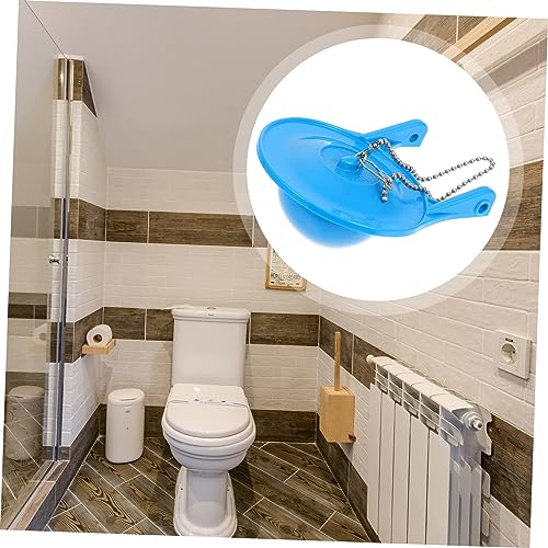 DOITOOL 1 PC Rubber Plug Drain Valve Toilet Repair Kit Toilet Seal Flapper Toilet Tank Replacement Kit Toilet Pvc Flapper Toilet Pvc Ring Flapper Toilet Drain Flush Valves Adjustable Suite