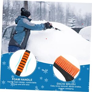 VICASKY Snow Shovel Snow Scraper for Car Glass Squeegee Snow Brush for Car Auto Snow Removal Tool Car Snow Scraper and Brush Car Scraper Ice Brushes Snow Removers Car Snow Remover Deicing