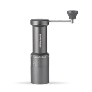 mhw-3bomber manual coffee grinder 40g stainless steel burr hand coffee grinder for espresso drip coffee french press grey g5817g