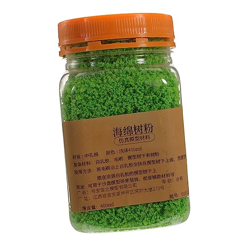 DECHOUS 5pcs 1 Sponge Landscaping Tree Powder Artificial Moss Diorama Moss for Plants Miniatures Fake Grass Decorative Faux Green Dry Grass Mixed Model DIY Supplies Landscape Materials