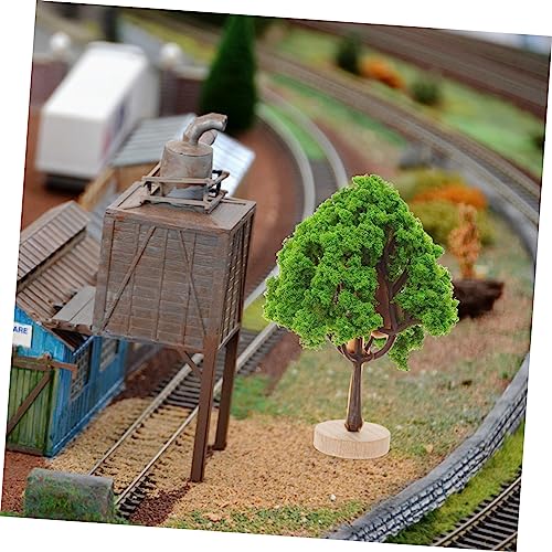 DECHOUS 5pcs 1 Sponge Landscaping Tree Powder Artificial Moss Diorama Moss for Plants Miniatures Fake Grass Decorative Faux Green Dry Grass Mixed Model DIY Supplies Landscape Materials