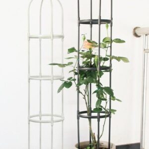 Climbing Vine Rack Rose Trellis Outdoor 120cm Home for Garden Balcony Durable Clematis Plants Plant Support Frame