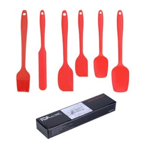 dremdo silicone kitchenware 6-piece set, all inclusive silicone cream brush set, size scraper diy cake baking tool