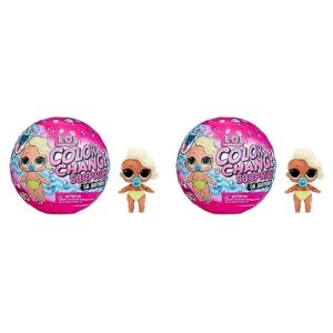 l.o.l. surprise! color change lil sisters (pack of 2)