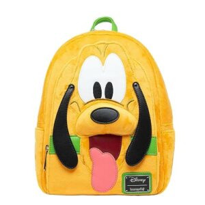 loungefly disney pluto plush cosplay women's backpack