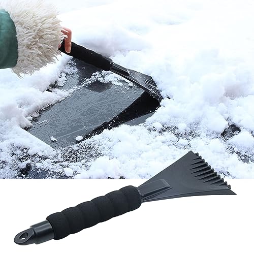 Vaguelly 6 pcs car Window Squeegee Snow Scraper Snow Brush for car Snow Ice Removal car ice scarper Window Scraper Snow Ice Remover Ice Scraper ice Machine Snow Shovel Broom deicer Winter