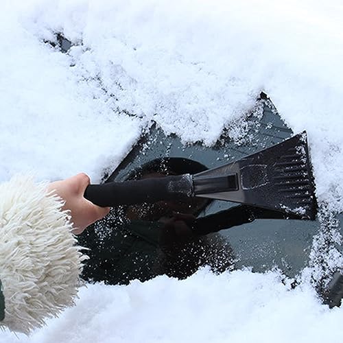 Vaguelly 6 pcs car Window Squeegee Snow Scraper Snow Brush for car Snow Ice Removal car ice scarper Window Scraper Snow Ice Remover Ice Scraper ice Machine Snow Shovel Broom deicer Winter