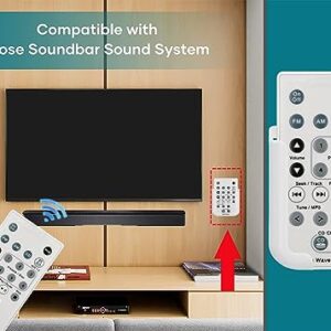 Replacement Remote Control for Bose Acoustic Wave Soundtouch Music Radio System IV III II AW-1 AW1 CD3000