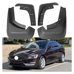 Car Mud Flaps Compatible with Volvo S60 2010~2019 Auto Mudflap Splash Guard Front Rear Mud Fender Mudguards Car Accessories Mudguard