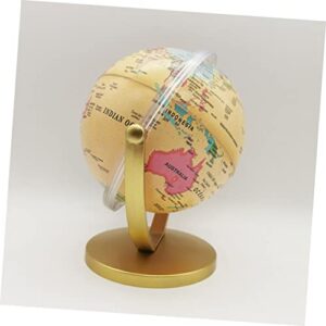 Hohopeti Universal Earth Instrument Desk Toys Mini Toys for Kids Retro Home Decor Revolving Globe 3d Interactive Children Globe Plastic Tellurion Globe Rotating Globe Decor Tabletop Craft