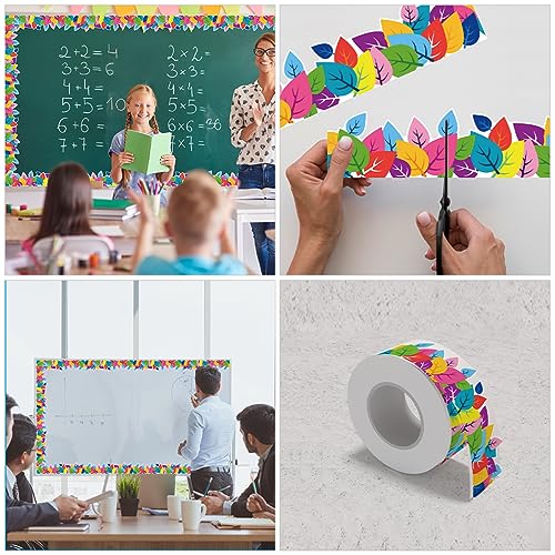 Ciieeo 1 Roll Stickers Decor Chalkboard Festival Accessories Bulletin Board Supplies wear-Resistant Bulletin Board Border Child PVC self-Adhesive Classroom Supplies Cartoon