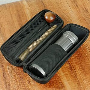 Travel Coffee Machine Bag, Waterproof Manual Coffee Grinder Bag, Portable Coffee Grinder Case, Coffee Manual Grinder Travel Case Storage Bag Hard Case for Outdoor Storage