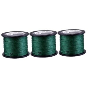 3pcs 4 fishing line fishing braid stealth braid braided fishing rope power pro line saltwater fishing rope fishing accessory fishing supply for saltwater pe weave tool besportble