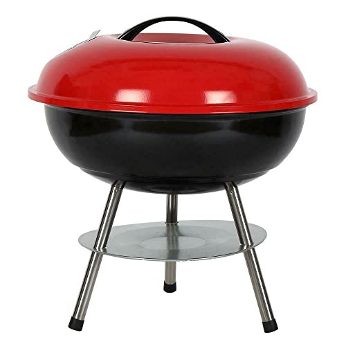 Christmas gift Portable Enamel Charcoal Grill Burner 14-In Outdoor Camping Bbq Cooking