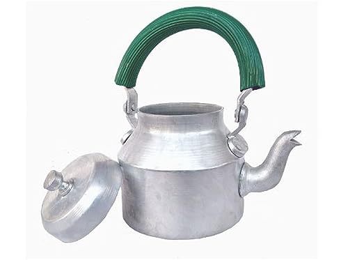 USA Deals 365 Indian Style Handicrafts Aluminium Serving Tea, Coffee Pot Tea Kettle (Aluminium 500 ml)