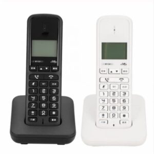 KSSMZ Business Master Phone Home Office Long-Distance Rope Landline -to-Two Three-Way Call Telefon (Color : D)