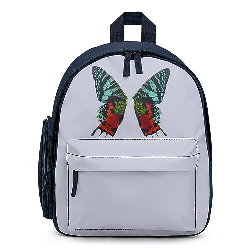 Colorful Butterfly Backpack Lightweight Travel Work Bag Casual Daypack Business Laptop Backpack for Women Men