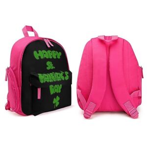 Saint Patricks Day Backpack Lightweight Travel Work Bag Casual Daypack Business Laptop Backpack for Women Men