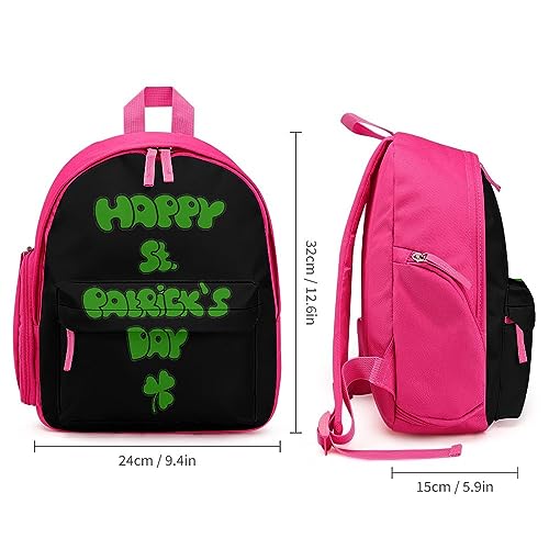 Saint Patricks Day Backpack Lightweight Travel Work Bag Casual Daypack Business Laptop Backpack for Women Men