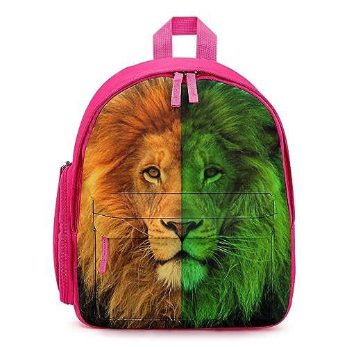 Afirca King of The Animal Lion Backpack Lightweight Travel Work Bag Casual Daypack Business Laptop Backpack for Women Men