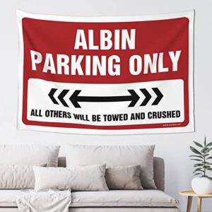 bedroom door decorations albin parking only tapestry space decorations beer decorations for man cave (size : 75x100cm)