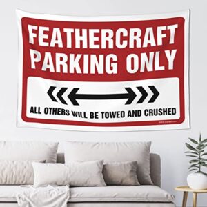 bedroom door decorations feathercraft parking only tapestry space decorations beer decorations for man cave (size : 75x100cm)