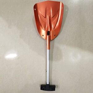 TAPARU Shovel Telescopic Detachable Spade Outdoor for Shovel Snow Ice Removal High Strength