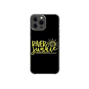 river junkie sarcastic funny pattern art design anti-fall and shockproof gift iphone case (iphone xr)