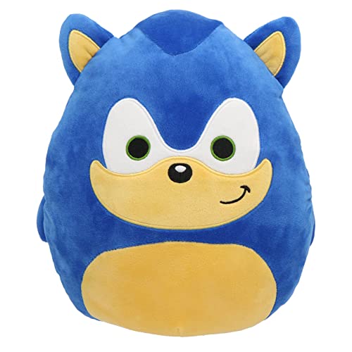 10 inches Sonic Plush Doll, Tails, Knuckles, Shadow Plush Toy, Shadow Stuffed Animals Plush Pillow (1-Sonic)