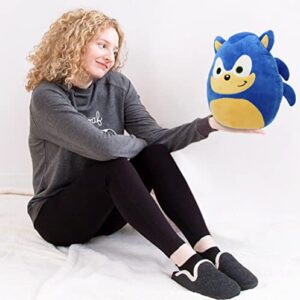 10 inches Sonic Plush Doll, Tails, Knuckles, Shadow Plush Toy, Shadow Stuffed Animals Plush Pillow (1-Sonic)