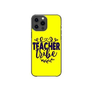 teacher tribe funny sarcastic pattern art design anti-fall and shockproof gift iphone case (iphone xr)