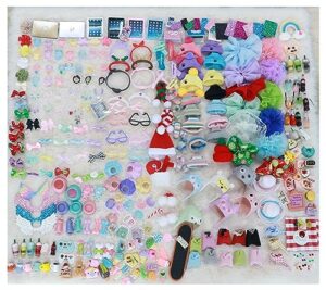 lps accessories lot (random 25 pc) lps clothes bow skirt collar food and drink laptop necklace phone fit lps figures lps cat collie cocker spaniel great dane dachshund toy pets