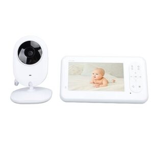 EVGATSAUTO Wireless Baby Monitor, 2 Way Talk Video Baby Monitor As a Gift (US Plug)