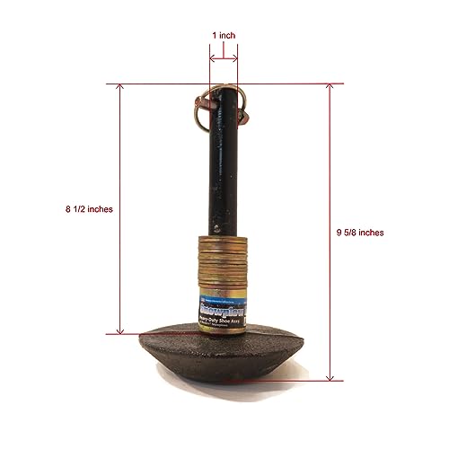 The ROP Shop Genuine OEM | S.A.M. Buyers Heavy Duty Snowplow Shoe Assembly for Western 49071 & Maxim 413609