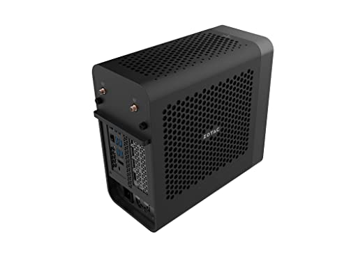 ZOTAC Magnus ONE ECM53060C Gaming & Entertainment Mini Desktop (Intel i5-10400 6-Core, 32GB RAM, 7.6TB SATA SSD, RTX 3060, WiFi, Bluetooth, Win 10 Pro) with MS 365 Personal, Hub