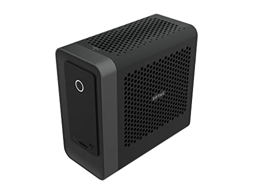 ZOTAC Magnus ONE ECM53060C Gaming & Entertainment Mini Desktop (Intel i5-10400 6-Core, 32GB RAM, 7.6TB SATA SSD, RTX 3060, WiFi, Bluetooth, Win 10 Pro) with MS 365 Personal, Hub