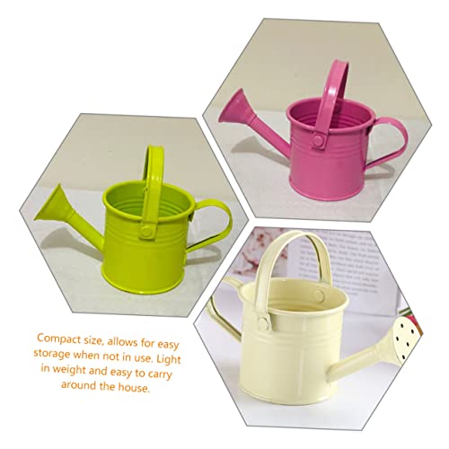 YARNOW 9 pcs Gardening Kettle Ornament metal spray bottle small indoor watering can tools mini waterer can watering cans water spray cans mister for plants simple watering pot