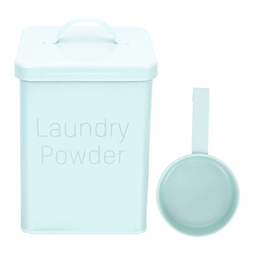 GLEAVI Flour Container 1 Set Washing Storage Bucket Bead Holder Powdered Laundry Containers for Beads Method Laundry Diva Laundry Fabric Softener Dispenser Seal Cans Iron