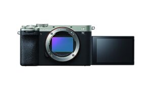 sony alpha 7c ii full-frame interchangeable lens camera - silver