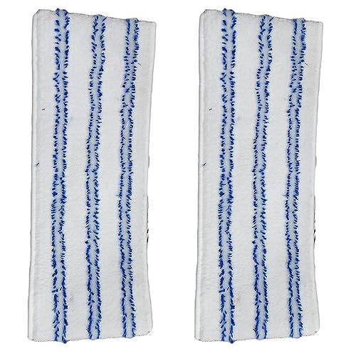 2PCS Microfiber Mop Cloth/Fit for Polti Vaporetto Kit Vaporflexi Brush Eco Pro 3.0 Robotic Vacuum Cleaner Spare Parts Sweeper Access Sweeping Robot Set