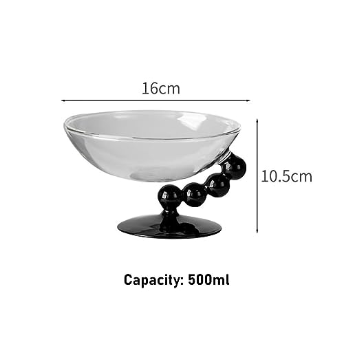 KALWEL,Ice Cream Bowls,Trifle Bowl,Dessert Bowls,Vasos Para Postres,Shooter Cups For Dessert Mini,Small Dessert Cups,500ml,Suitable For Desserts,Snacks,Salads,Puddings,Cocktails,Fruit Holiday Party