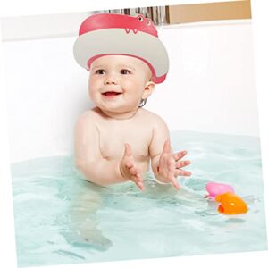 Toyvian 3pcs Children's Shampoo Cap Shampoo Bath hat Bathing tub Kids Bathroom Safety Products bathtubs for Toddlers Infant Baby tubs Kids Shower Hats Flexible Bathing hat Fur hat