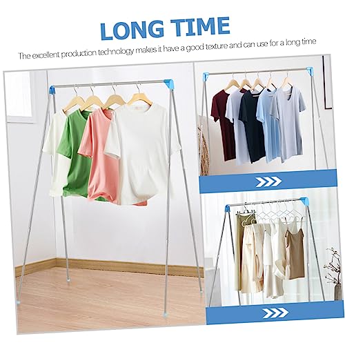 Didiseaon Drying Rack Collapsible Clothes Rack Foldable Laundry Rack Clothing Storage Rack Travel Clothes Space- Saving Laundry Garment Bags for Travel Stainless Steel Rack Coat Rack Hanger